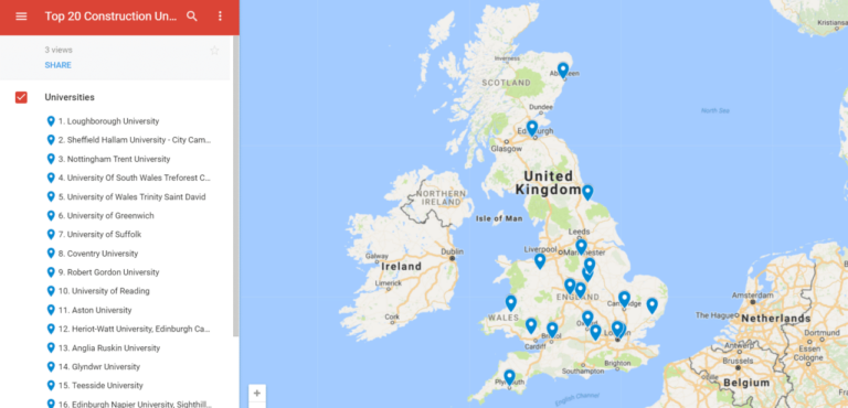 Top 20 construction universities in the UK – Geniebelt